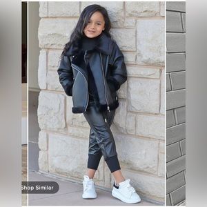 Fashion Nova | Jackets & Coats | Nova Kids By Fashion Nova 8 Black ...
